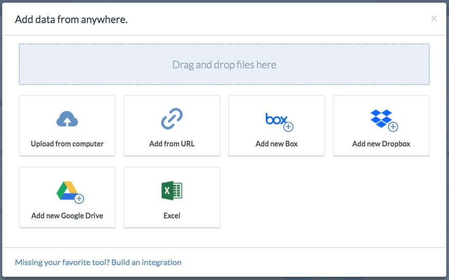 Many Ways To Import Your Data | data.world