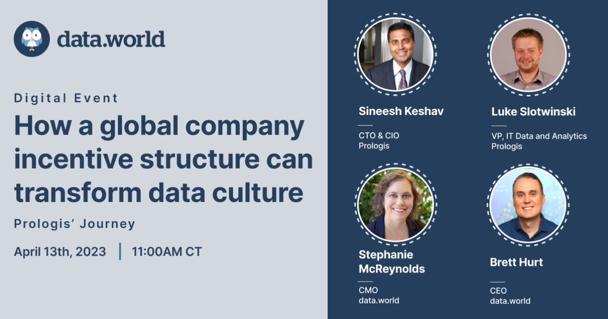 How a global company incentive structure can transform data culture ...