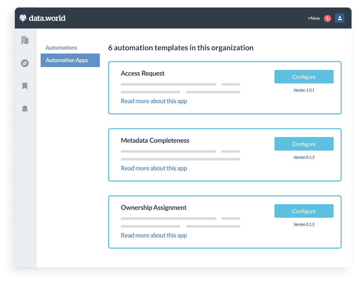 Automated Data Governance Powered By Eureka Bots | data.world